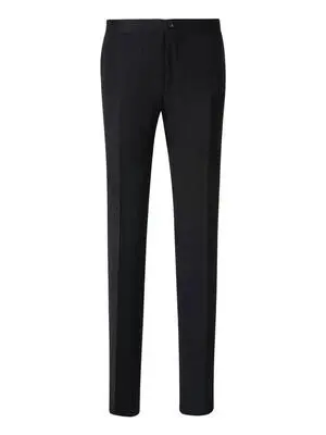 Canali Wool Trousers - Black