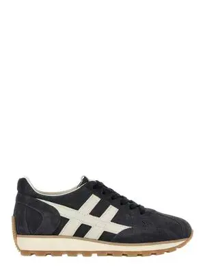 Hogan 86er Lace-Up Sneakers Black
