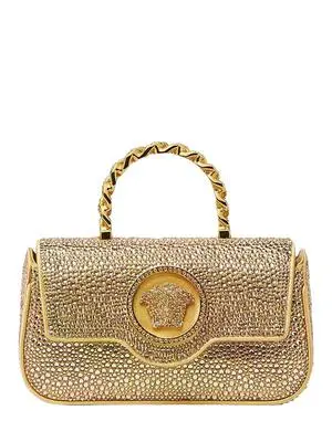 Versace Mini La Medusa Tote - Gold