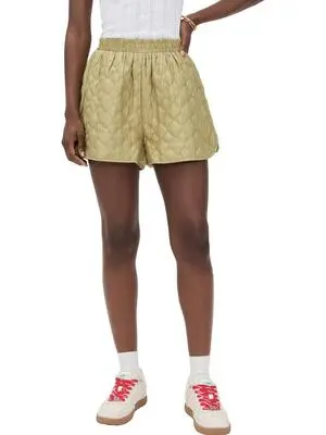 VRG GRL VRG GRL Leo Quilted Shorts