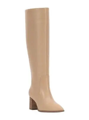 Vince Camuto Lumina Pointed Toe Boots Summer Beige Suprema