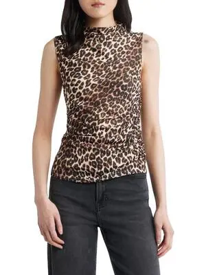 Rails Christen Leopard Print Top Nala