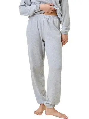 PAPINELLE Cotton Blend Sweatpants - Grey