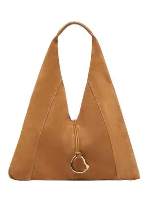 Dolce Vita Malin Suede Hobo Bag - Pecan
