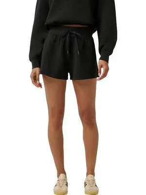 Travis Mathew Cloudscape Sweat Shorts Black