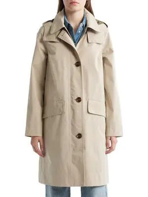 Barbour Hebrides Longline Waterproof Jacket - Light Sand