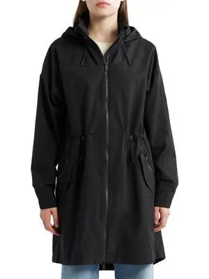 LOLE Piper 2.0 Hooded Water Repellent Raincoat - Black