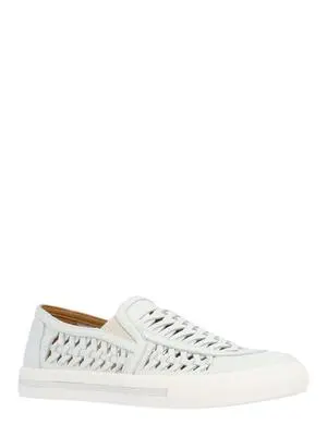 L'AMOUR DES PIEDS Karsha Woven Sneaker - White