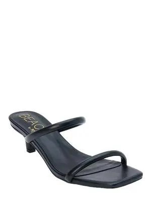 Matisse Jeanne Kitten Heel Sandal - Black
