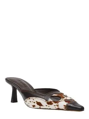 Steve Madden Pointed Toe Mule - Cow Multi