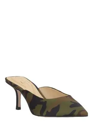 Jessica Simpson Belvaen Pointed Toe Mule - Forest Camo
