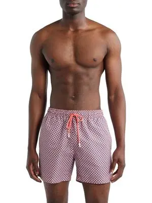 BOSS Vibe Swim Trunks - Bright Pink