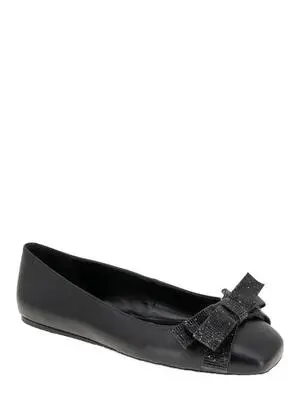BCBGMAXAZRIA Haniba Bow Flat