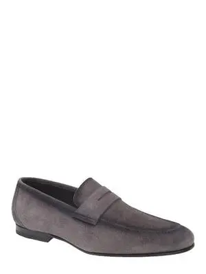 To Boot New York Aldrin Penny Loafer - Grey