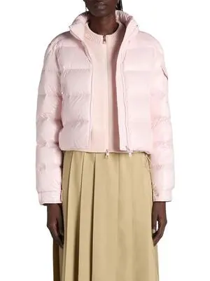 Moncler Petra Down Puffer Jacket - Rose Quicksand