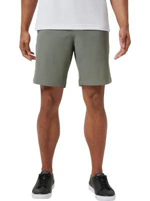 Travis Mathew Vineyard Visit Shorts Heather Dark Olive