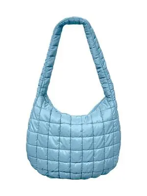 YOUZEY Quilted Crossbody Bag - Baby Blue