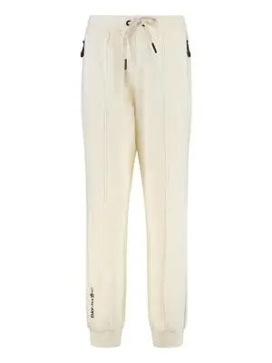 Moncler Cotton Blend Trousers - Green