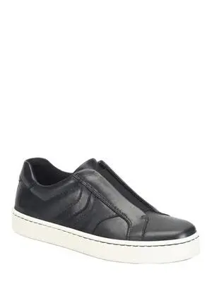 BØRN Beck Leather Slip-on Sneakers - Black F/g