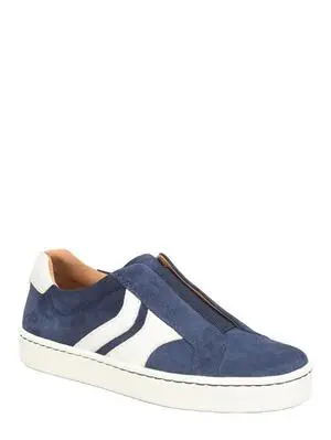 BØRN Beck Leather Slip-on Sneakers - Navy Suede