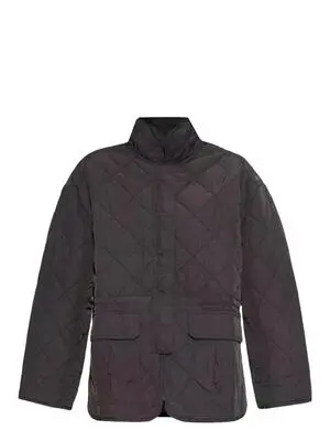 RETHINKIT STUDIOS Quilted Diamond-pattern Jacket - Black