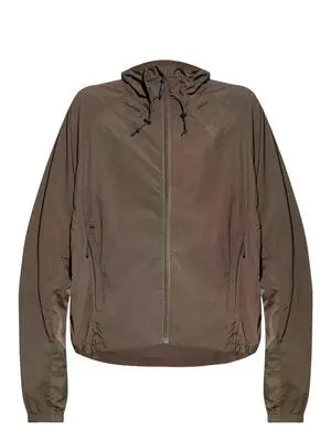 RETHINKIT STUDIOS Hooded Zip-front Jacket - Brown