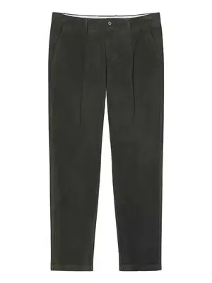 Marc O'polo Pleated Corduroy Trousers - Grey