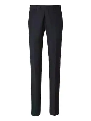 Scabal Wool Trousers - Blue