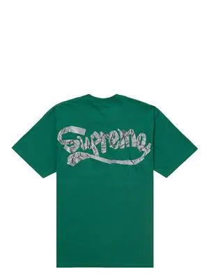 Supreme Tape Tee Shirt - Light Pine
