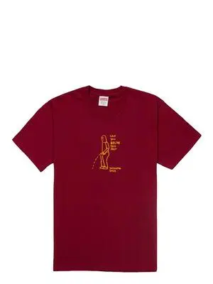 Supreme Gonz Tee Shirt (ss25) Cardinal