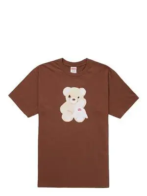 Supreme Bear Tee Shirt - Brown