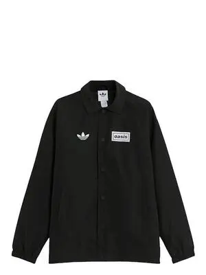 Adidas X Oasis Tour Coach Jacket - Black