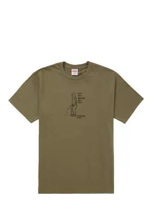 Supreme Gonz Tee Shirt (ss25) Olive