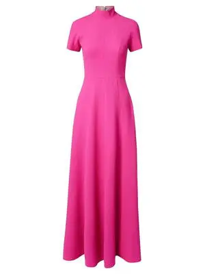 EMILIA WICKSTEAD Malinda Wool Crêpe Gown - Pink
