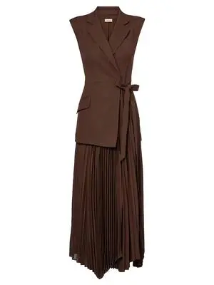 Simkhai Helena Blazer Dress - Brown