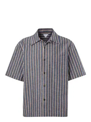 Bottega Veneta Striped Bowling Shirt - Multicoloured