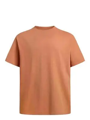 12 STOREEZ Short-sleeve Cotton T-shirt - Orange