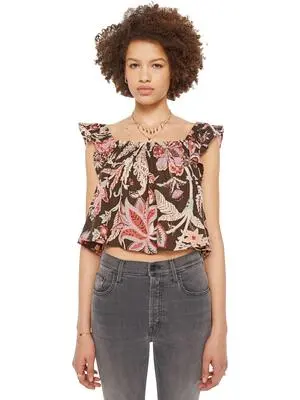 Alix Of Bohemia Sera Top - Brown