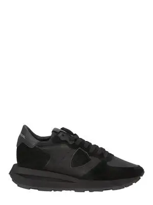 Philippe Model Panelled Sneakers - Black