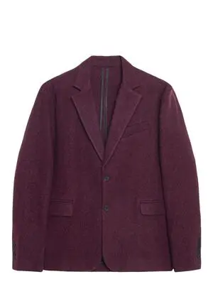 StÜssy Textured Wool Blazer - Red