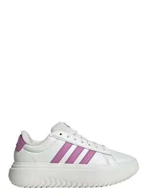 Adidas Grand Court Platform Sneakers - White