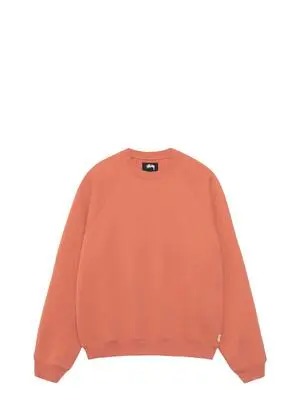 StÜssy Fleece Raglan Crew - Orange
