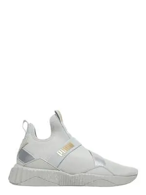PUMA Defy Mid Metal Sneakers - Silver