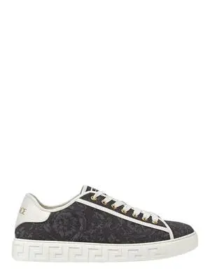 Versace Greca Barocco Sneakers - Black