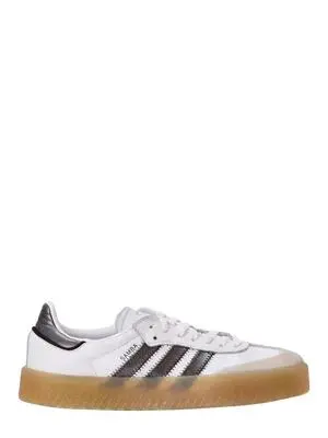 Adidas Sambae Leather Sneakers - White