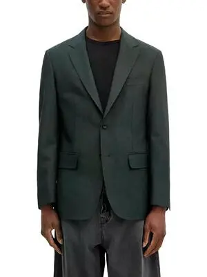 WACKO MARIA Two-button Notch-lapel Blazer - Green