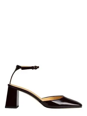 Dear Frances Felice Patent Leather Pumps - Bordeaux
