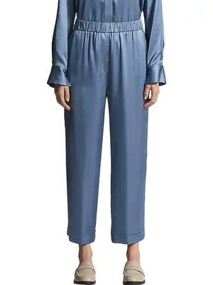 Peserico Pull On Pants - Reflection Blue