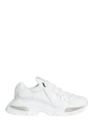 Dolce & Gabbana Airmaster Mixed-material Sneakers - White