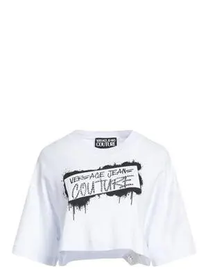 Versace T-shirt In Cotton - White